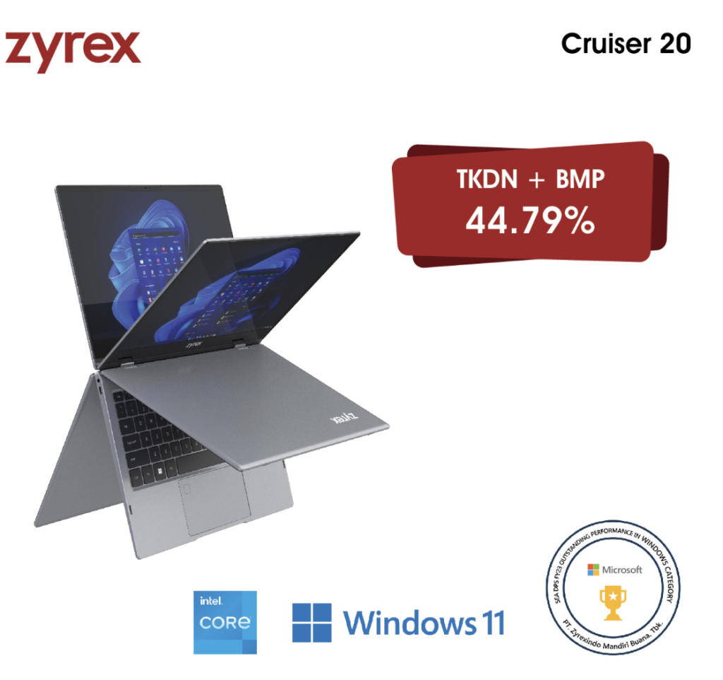ZYREX NOTEBOOK CRUISER 20 C1317 16S1P-3